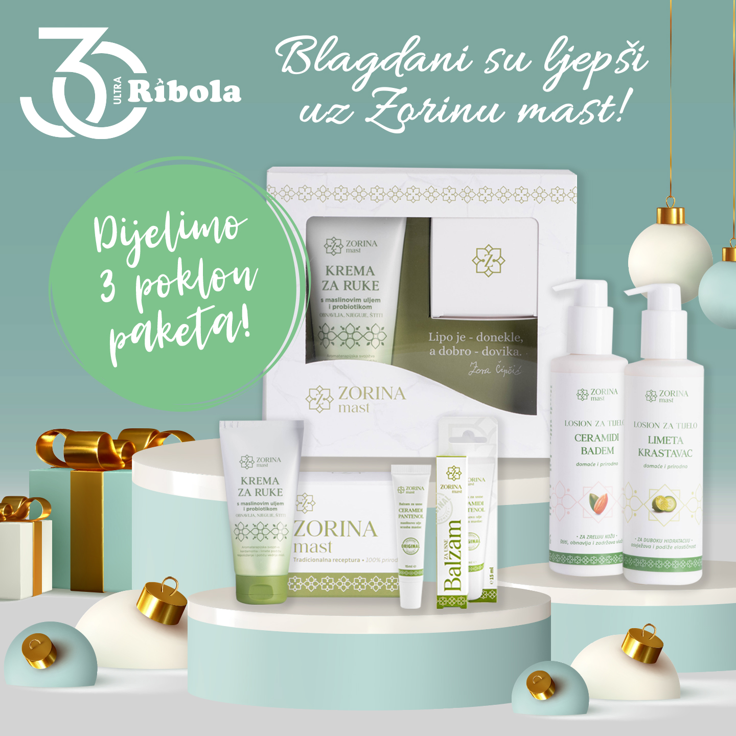 Facebook nagradni natječaj "Blagdani su ljepši uz Zorinu mast ...